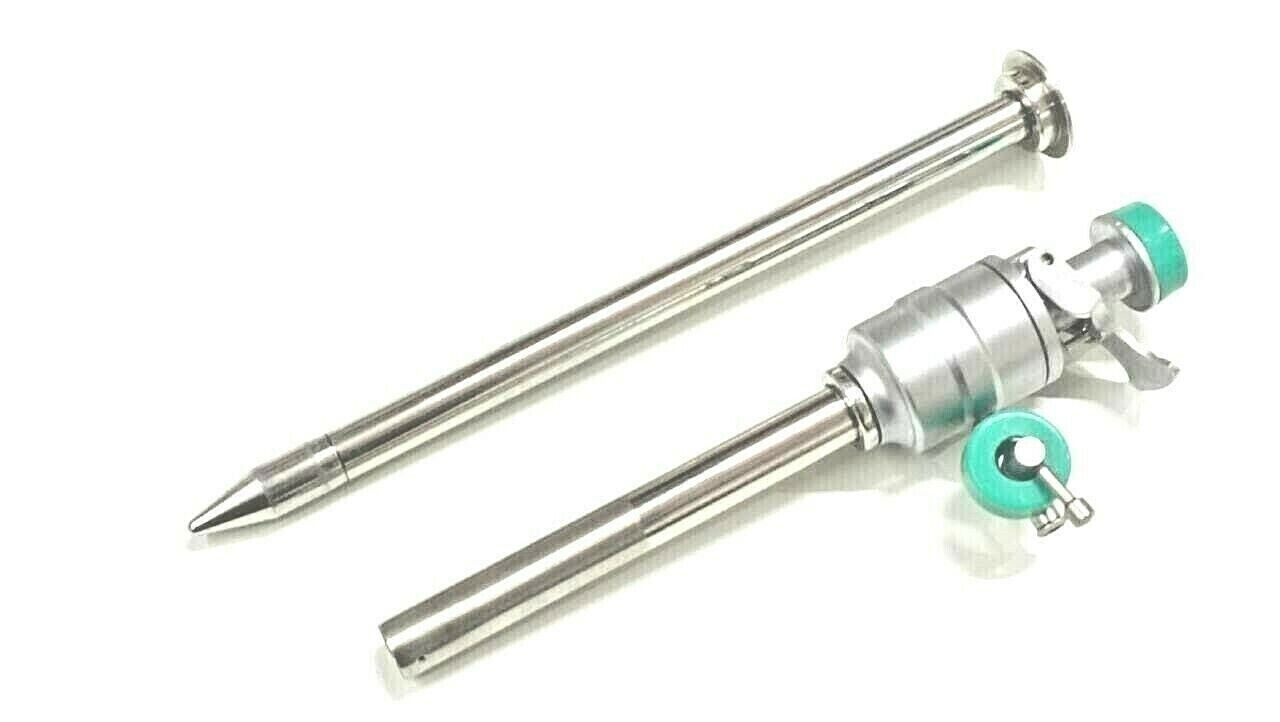 Trocar Blunt Tip Reducer Flap Valve Stop Cock 5mm 1Pc Autoclavable ...