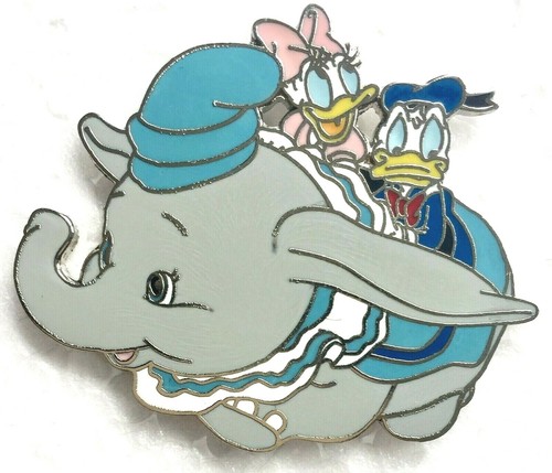 DONALD DUCK & DAISY FLY ON DUMBO VINTAGE 2005 OFFICIAL TRADING PIN ...