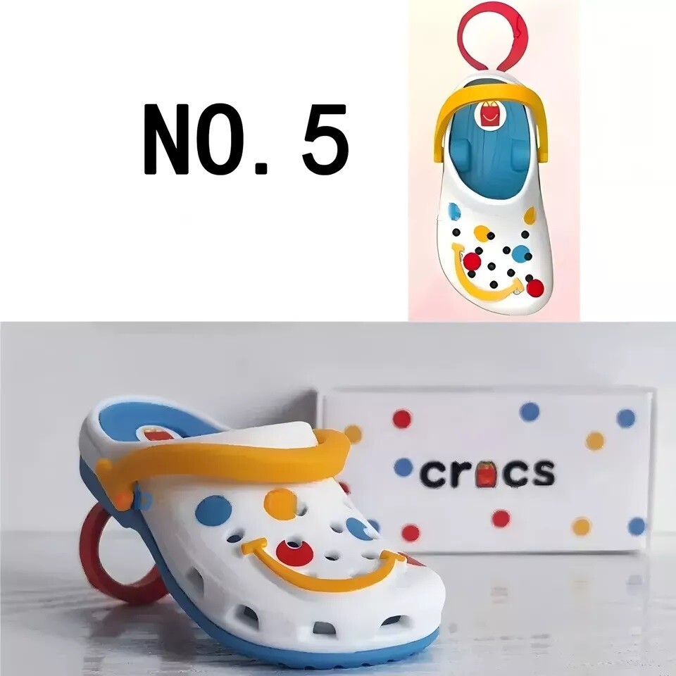 2024 McDonalds Mini Crocs Keychain Happy Meal Toys NEW SEALED