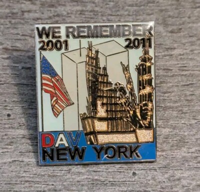 DAV - Disabled American Veterans "We Remember" 9/11 NYC Commemorative ...