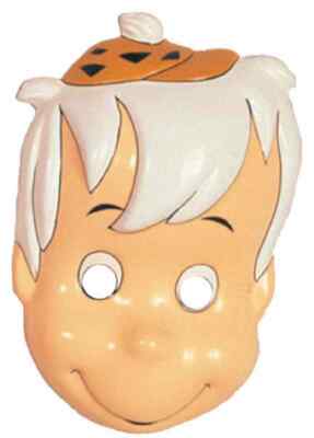 Bamm-Bamm Rubble PVC Mask Flintstones Fancy Dress Halloween Costume ...