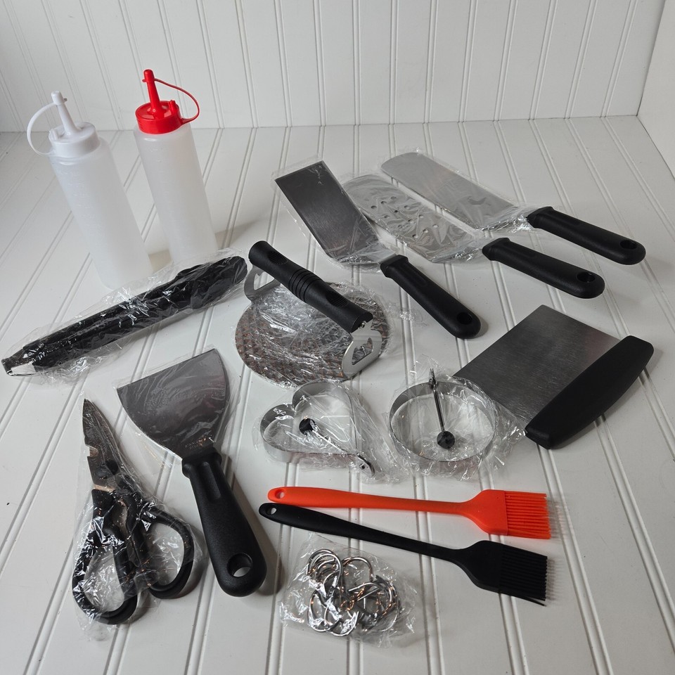 Griddle Flat Top Accessories Tool Kit - Blackstone Camp Chef - 16 pc | eBay