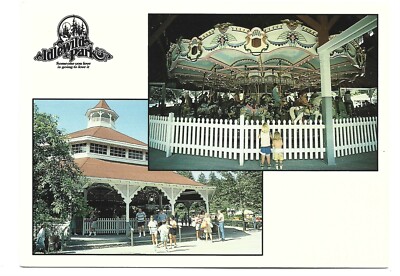 DOUBLE VIEW OF THE CAROUSEL IDLEWILD PARK-PITTSBURGH,PA | eBay