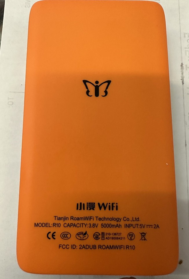 RoamWiFi 4G LTE Mobile Hotspot Router, Worldwide Portable High Speed ...