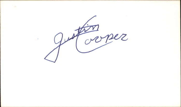 Justin Cooper Actor