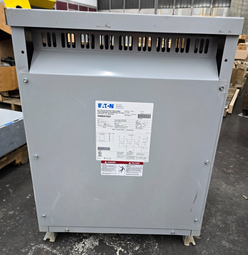 Eaton 45 KVA Transformer 480 Pri 208Y/120 VAC Sec 3 Phase V48M28T45EE ...