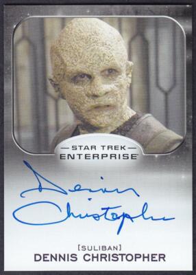 STAR TREK ALIENS AUTOGRAPH AUTO OF DENNIS CHRISTOPHER AS DANIK | eBay