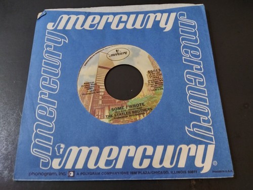 The Statler Brothers Some I Wrote NM Original 45RPM Mercury Record 1977 ...