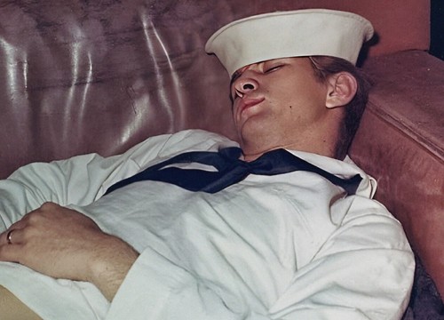 VINTAGE MALE PORTRAIT #0923-324 - SLEEPING SAILORS -free shipping in ...