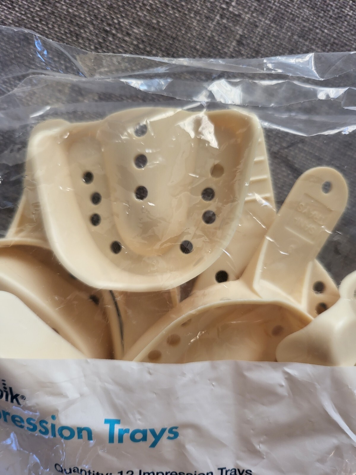 WaterPik 011516-012 Sani-Tray Perforated Impression Trays #6 Small ...