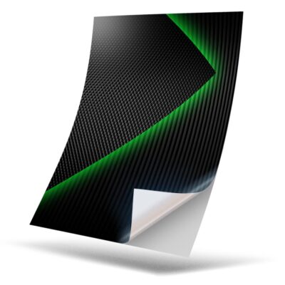 1 x Vinyl Sticker A4 - Black and Lime Gamer Gaming #3940 | eBay UK