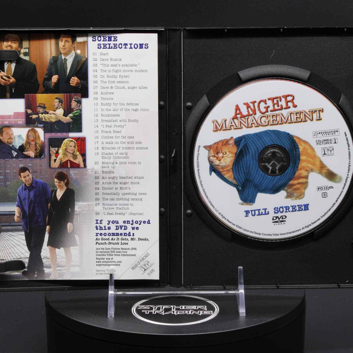 Anger Management Movie Cat
