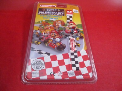 Mario - Super Mario Kart LCD Wrist Watch Nintendo 2000 Mani *NEW* | eBay