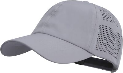 Women Quick Drying Baseball Cap Sun Hats Mesh Lightweight UV #1 Light ...
