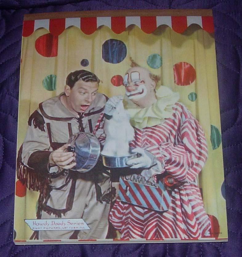 HOWDY DOODY NOTEPAD NOTE BOOK CLARABELL BUFFALO BOB C 1950'S UNUSED | eBay