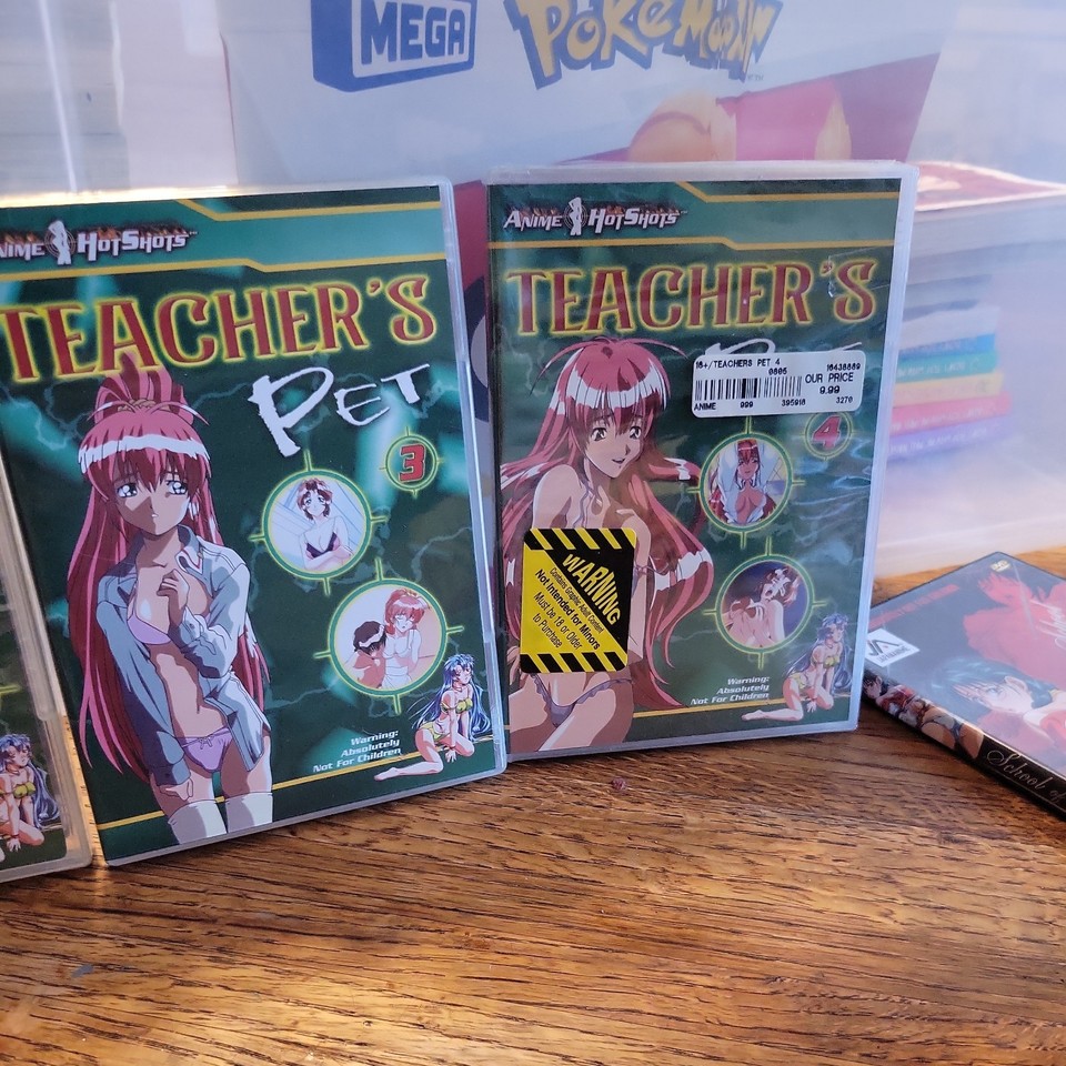 FULLY WORKING: Teacher's Pet Volume 1-4 DVD Anime Hot Shots | eBay ...