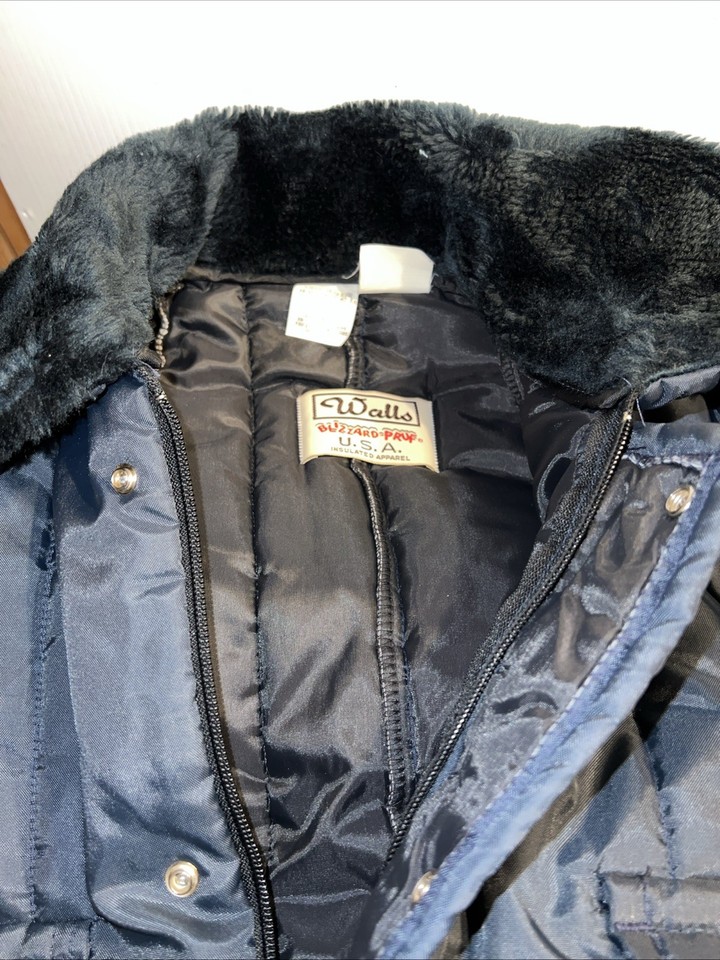 Walls Blizzard Pruf Insulated Snow Suit Large regular Blue Snow ...