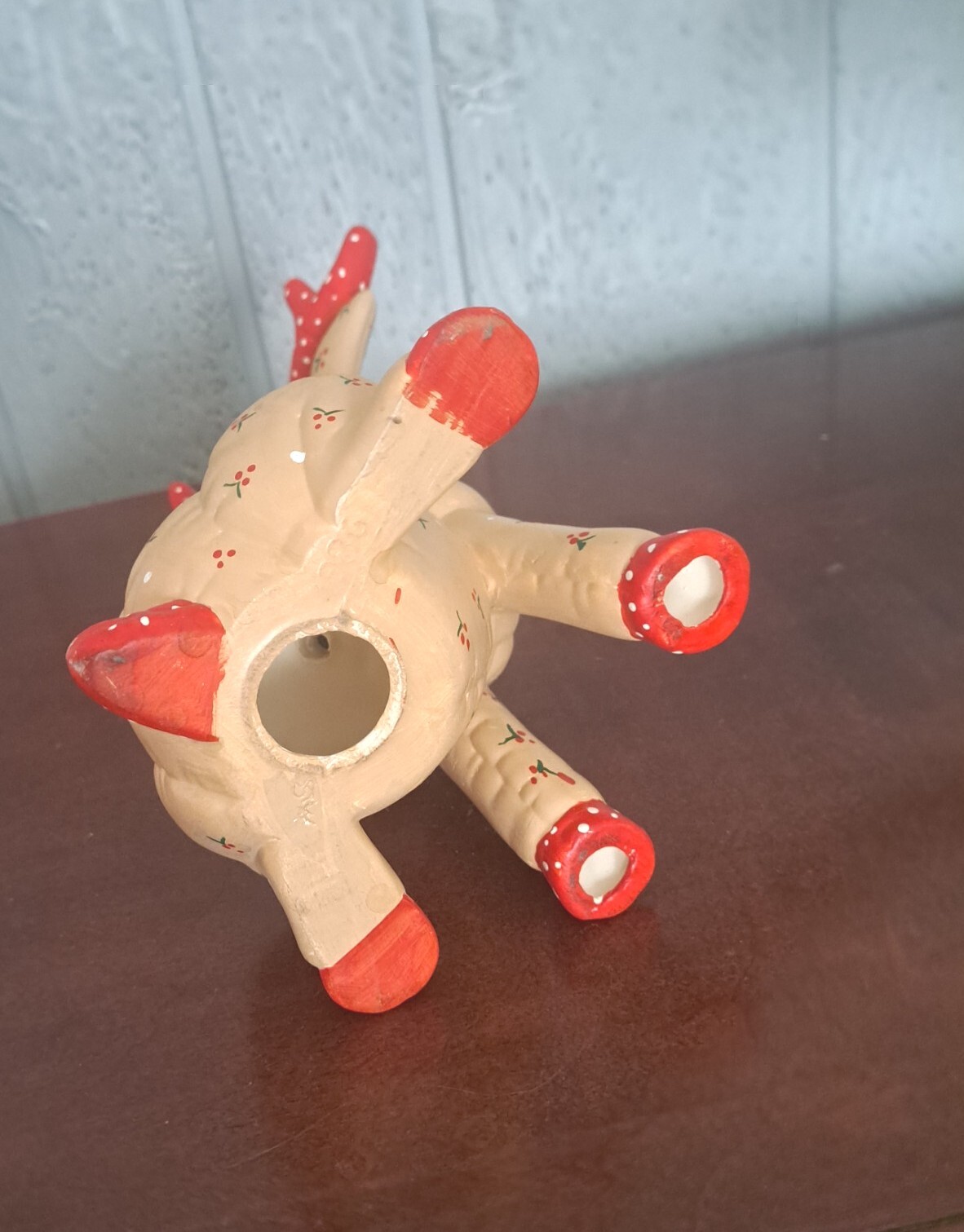 1986 Vintage Kimple Reindeer Ceramic Deer Christmas Decorative Hand ...