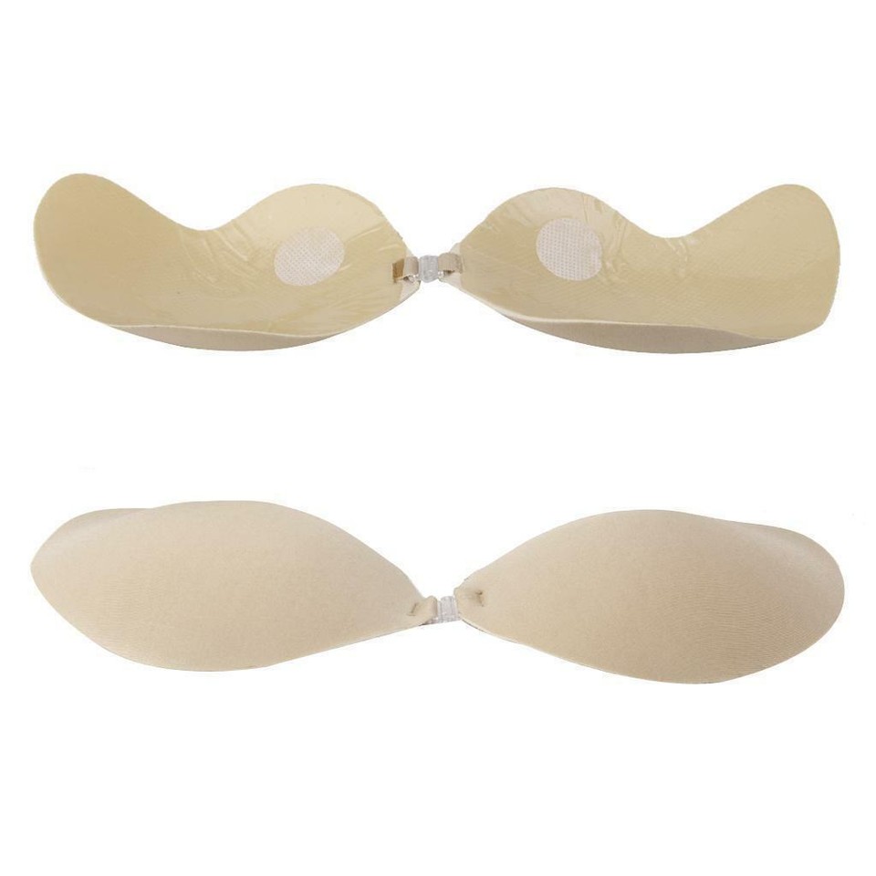 Silicone StickOn Push Up Strapless Invisible Backless Bra (BUY 2 GET 2 ...