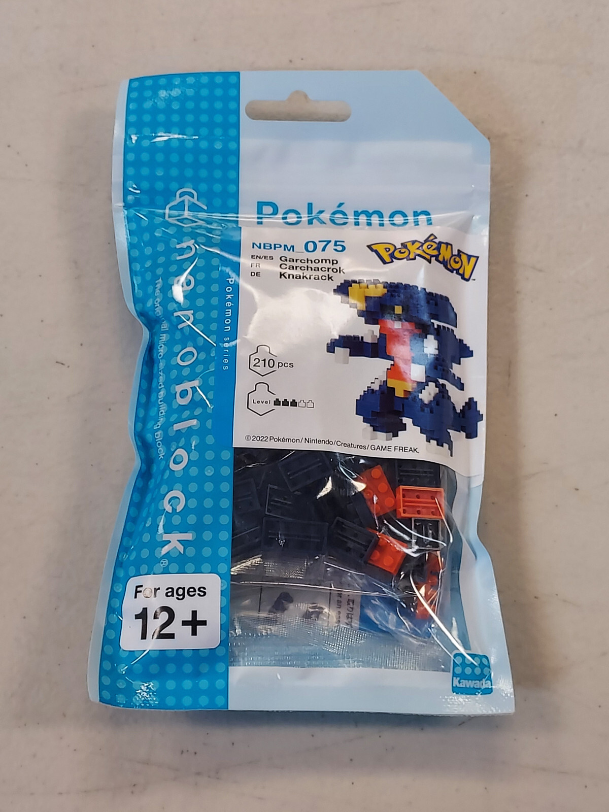 Nanoblock Pokemon Garchomp - Building Blocks Set Toy Kids New! | eBay