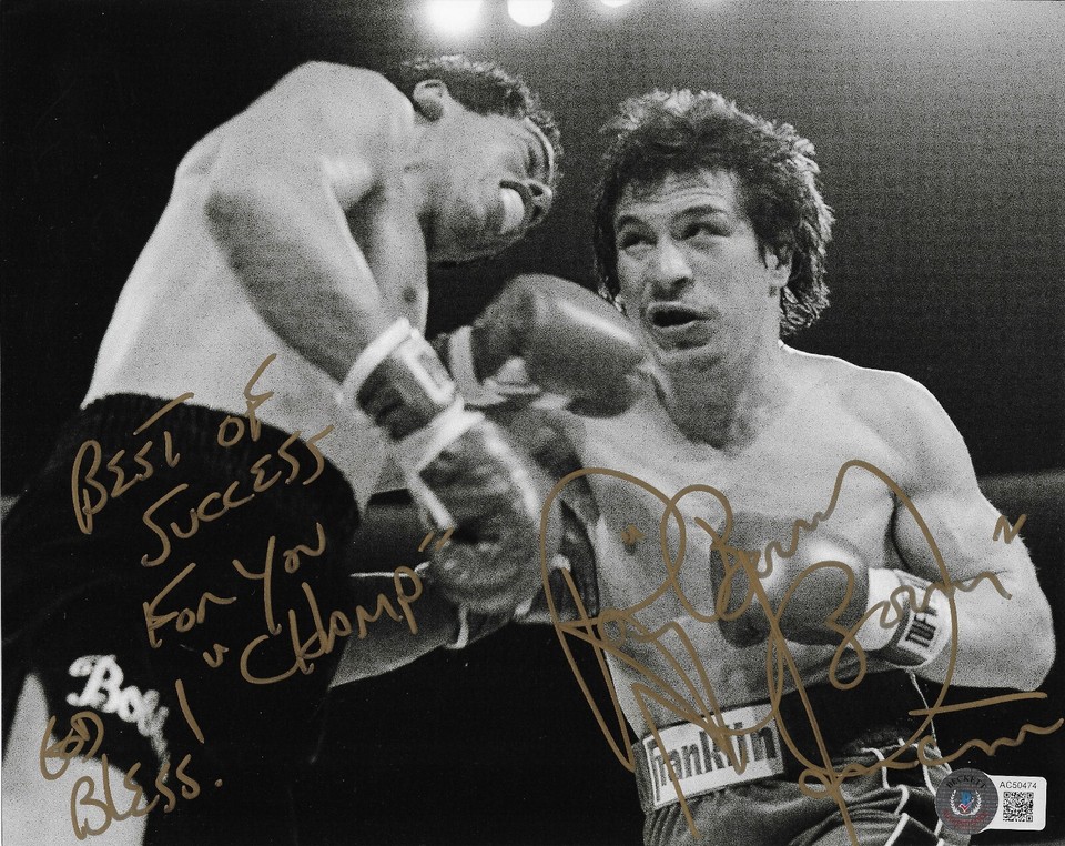 Ray Boom Boom Mancini Signed 8x10 Photo Autographed BAS Beckett 474 | eBay