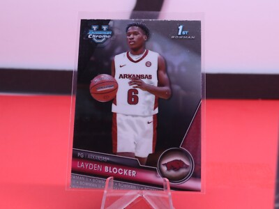 2023-24 Bowman University Chrome 7 Layden Blocker (RC) | eBay