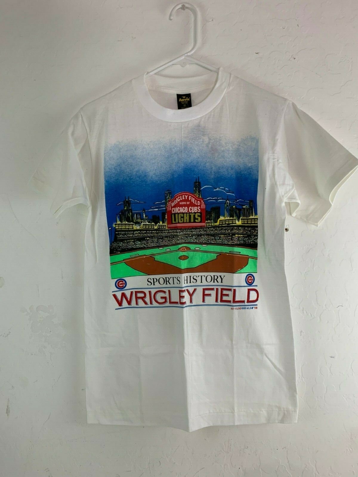 Chicago Cubs 1988 Wrigley Field First Night Game Vint… - Gem
