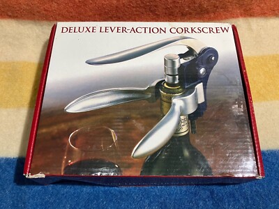 Deluxe lever action corkscrew | eBay