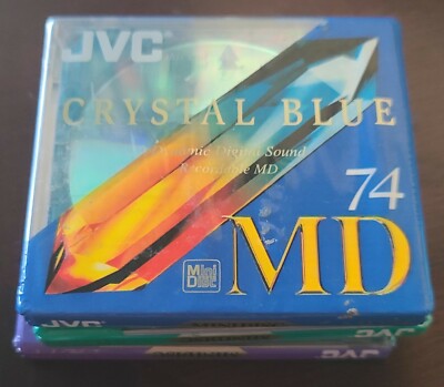 jvc crystal blue mini disc | eBay