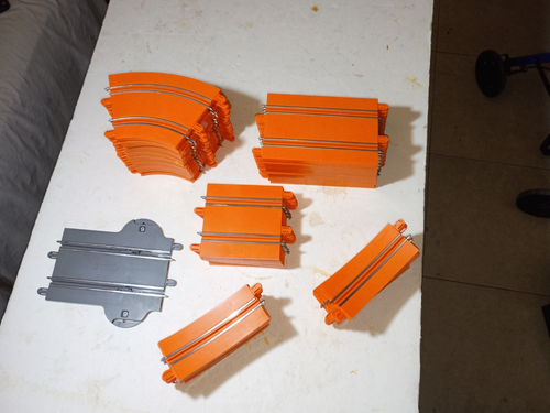 Lot Of 56 Hot Wheels Zero Gravity Slot Car Replacement Track Straight ...