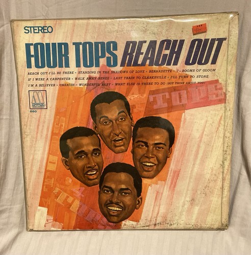 Four Tops Reach Out, Lp vinyl Record Album Motown 60s Soul, R&B, Stereo ...