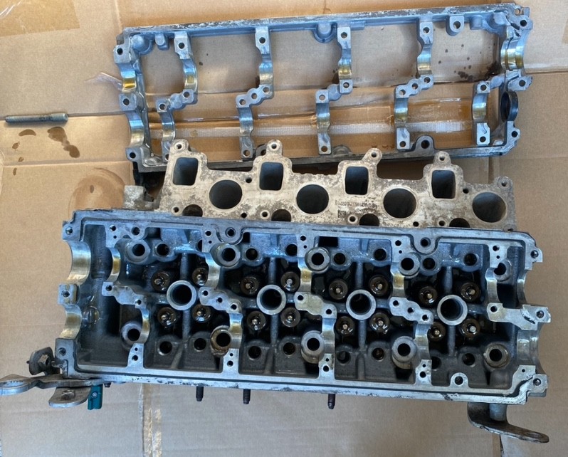 VW Passat B7 2.0L TDI CKRA Cylinder Head Assembly | eBay