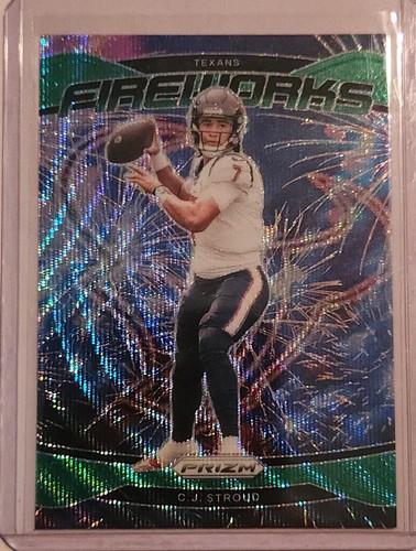 2024 PANINI PRIZM HOUSTON TEXANS 4 CARD LOT (STROUD x2, JORDAN ...