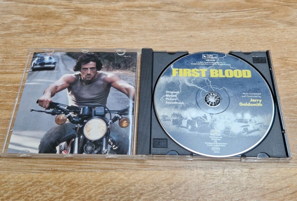 Rambo First Blood Original Morion Picture Soundtrack CD Jerry Goldsmith ...