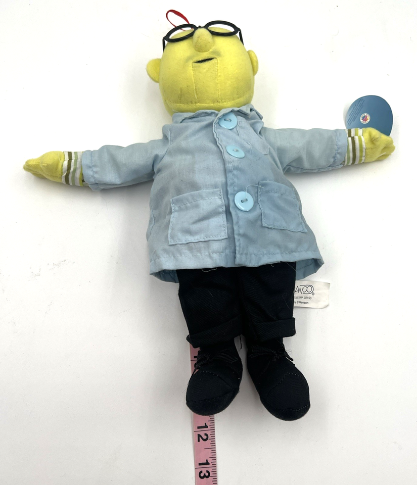 Jim Henson's Dr. Bunsen Honeydew 11/12” Plush Doll Muppet Scientist ...
