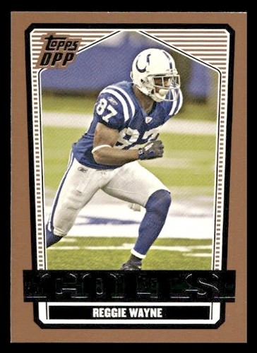 2007 Topps Draft Picks & Prospects #22 Reggie Wayne Indianapolis Colts ...