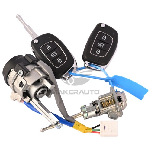 For 2015-2020 Hyundai Elantra Car Door Lock Cylinder Key Ignition Start ...