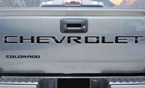2023-2024 CHEVROLET COLORADO tailgate Letters Tailgate Decals | eBay