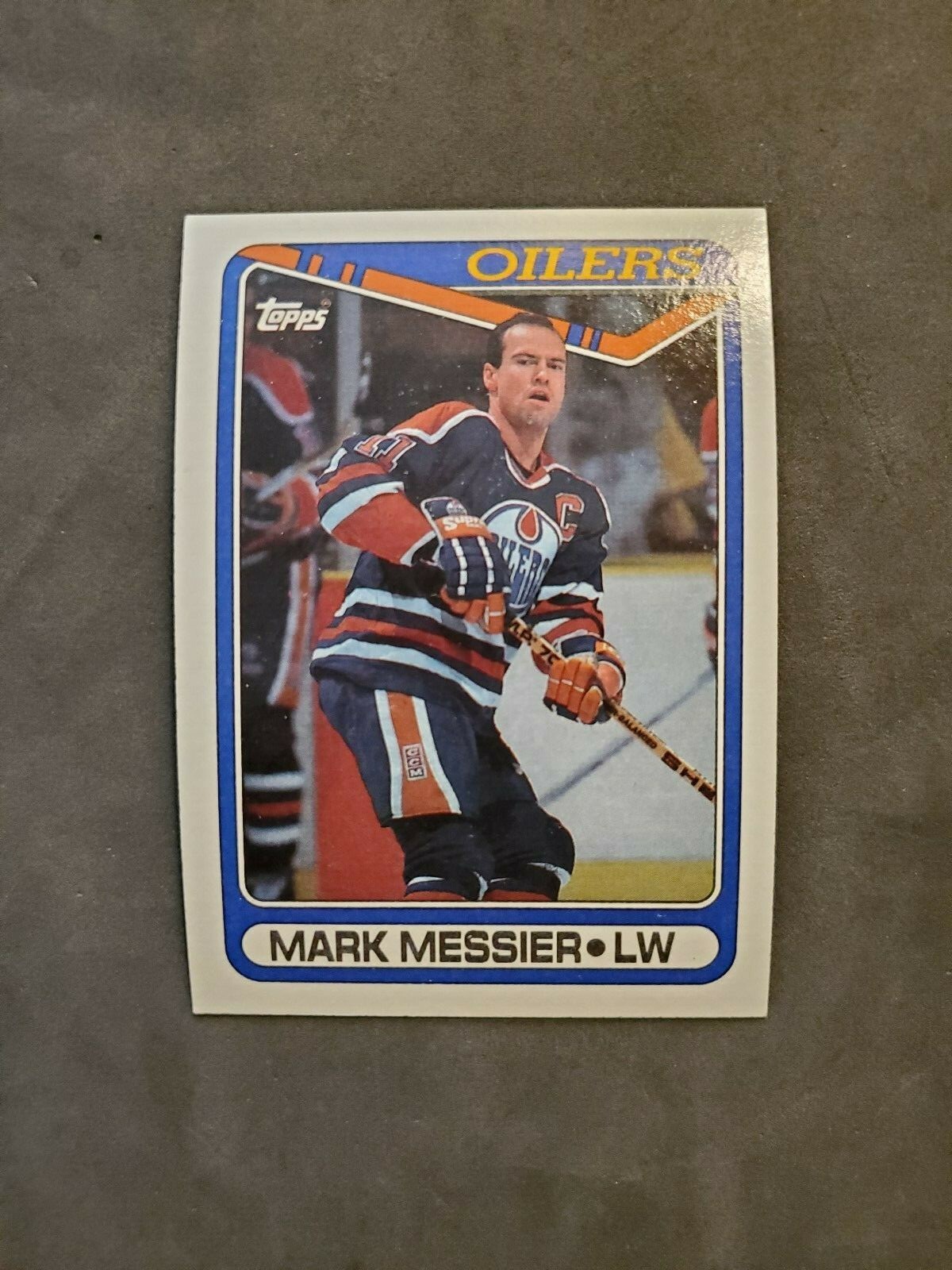 1990 Topps Hockey Mark Messier Edmonton Oilers #130 Excellent | eBay
