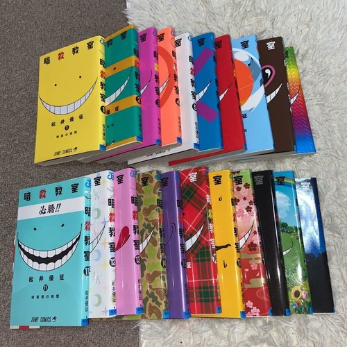 【Complete Set】Assassination Classroom ansatsu 1-21 Manga Comics Matsui ...