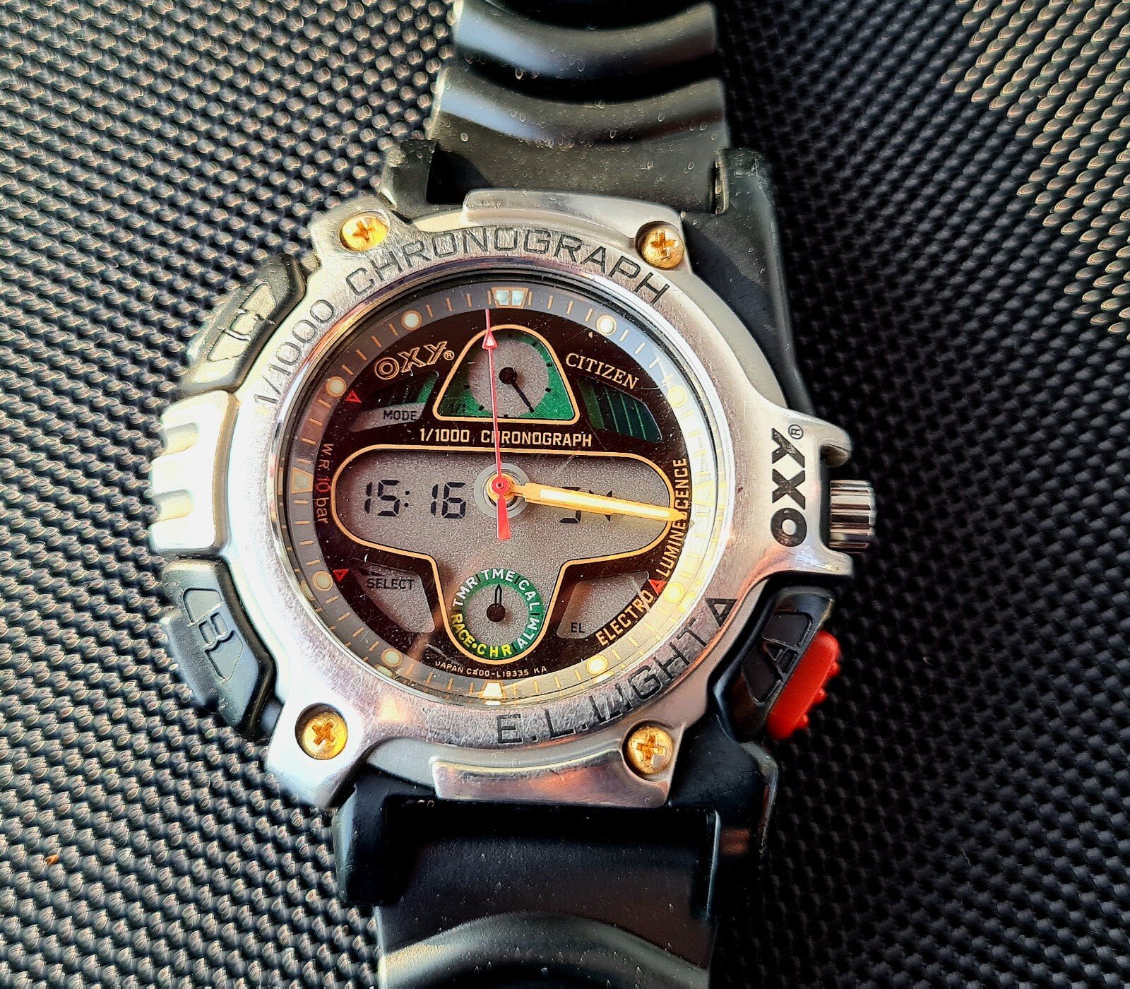 RARE CITIZEN OXY CHRONO GRAPH 1/1000 C400-L11493 - Gem