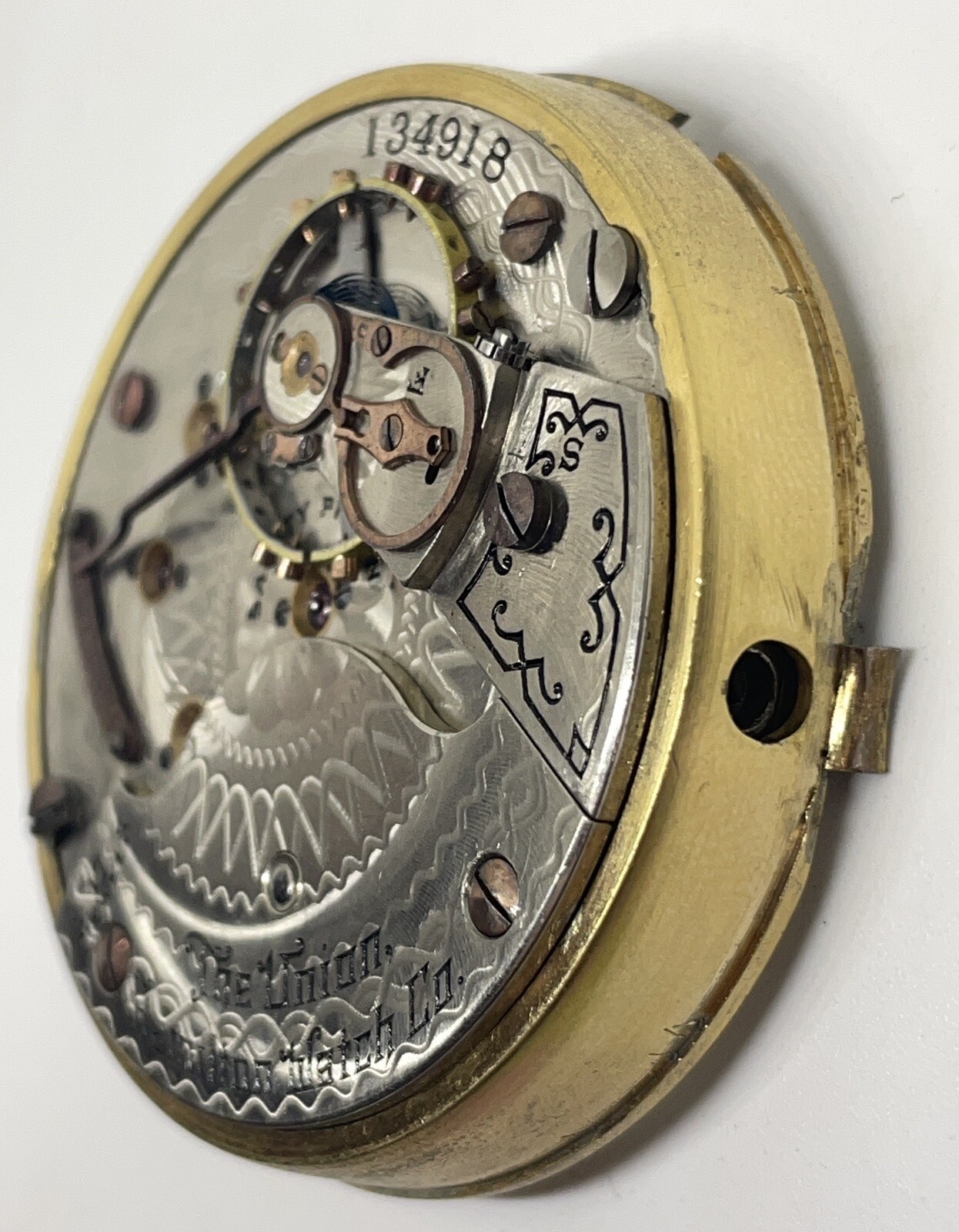 HAMILTON POCKET WATCH MOVEMENT 17 Jewels 1901 18s Runs | eBay