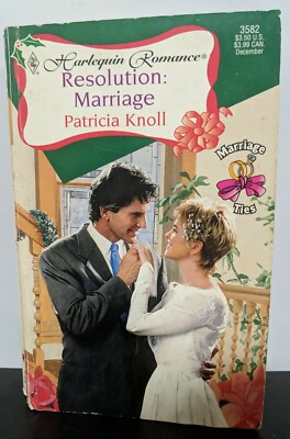 Resolution: Marriage by Patricia Knoll - 1999 Harlequin Romance ...