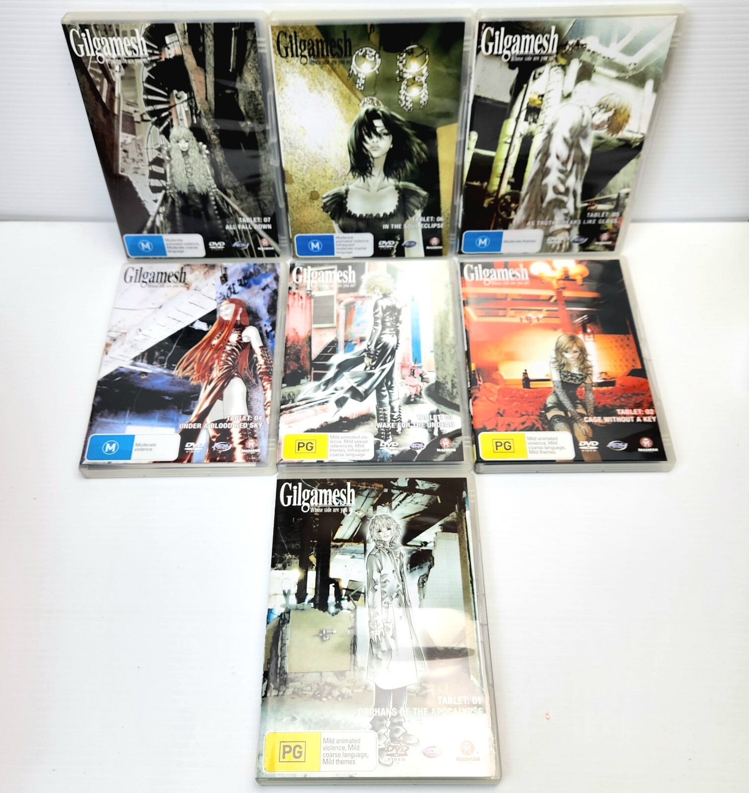 Gilgamesh : Vol 1 | Collector's Box (DVD, 2003) Region 4 | Anime Free ...