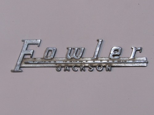 Vintage Fowler Buick Jackson Mississippi Metal Dealer Badge Emblem Tag ...