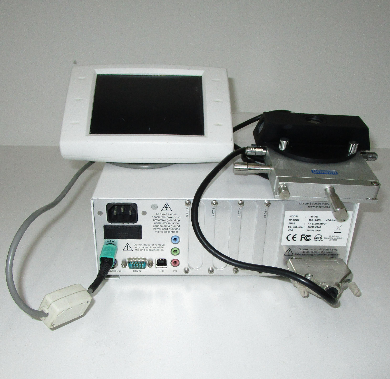 Linkam T95-PE, THM-ELLIPS high stage & LinkPad | eBay