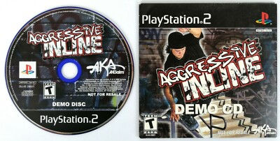 AGRESSIF INLINE - PLAY STATION 2 - PS2 - DÉMO - ÉTATS-UNIS | eBay