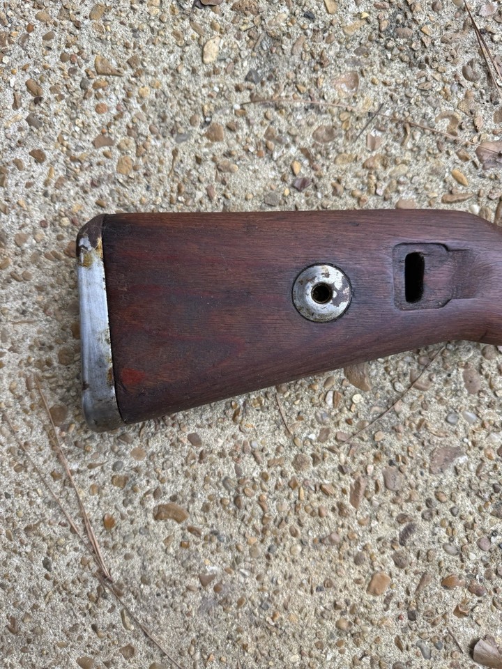 WW2 German K98 Mauser Stock & Handguard W/ Front Barrel Band | eBay