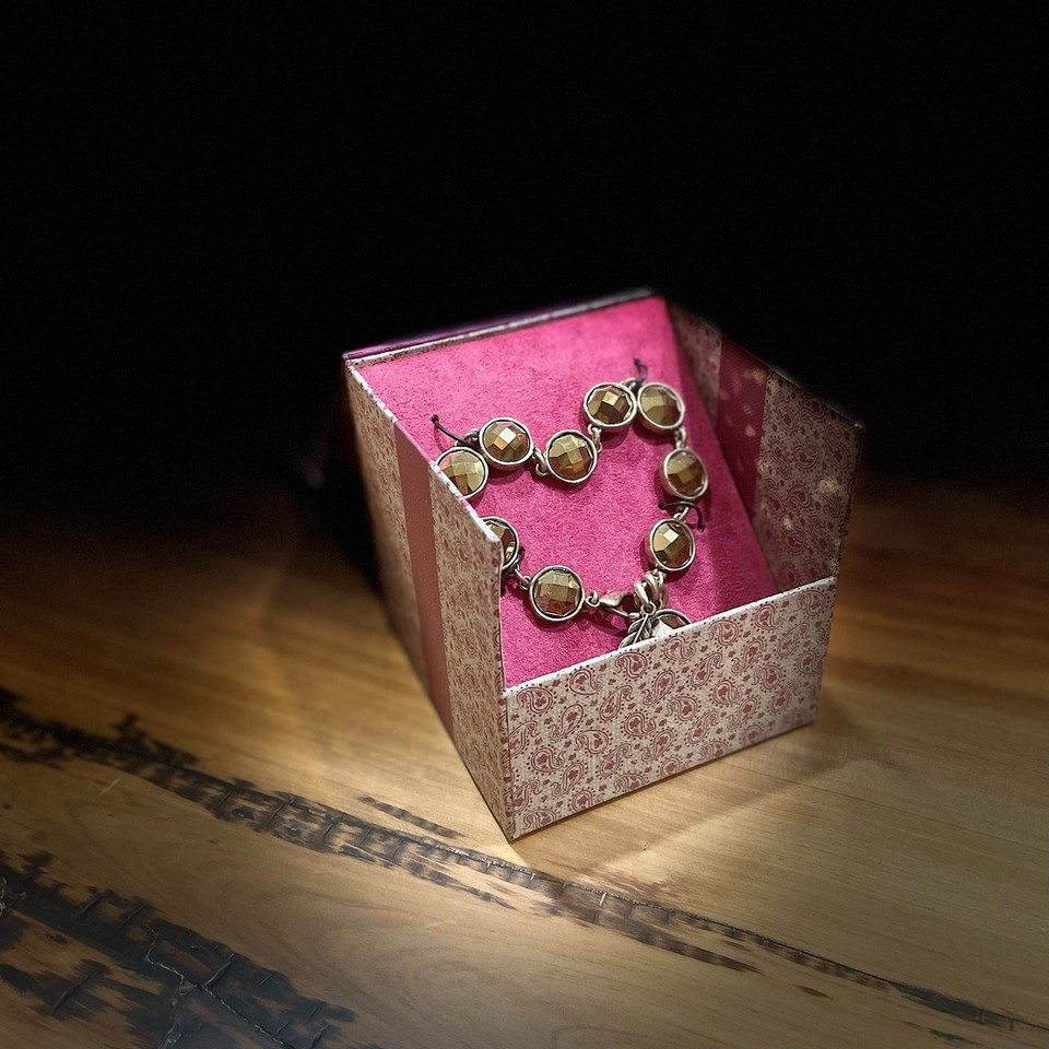 NEW Lucky bracelet Topaz golden feather Boho Bohemian | eBay