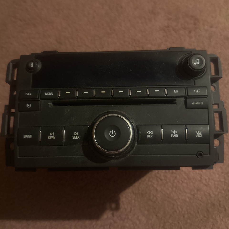 2007-14 CHEVY SILVERADO & GMC SIERRA RADIO GM OPTION US8 OEM | eBay